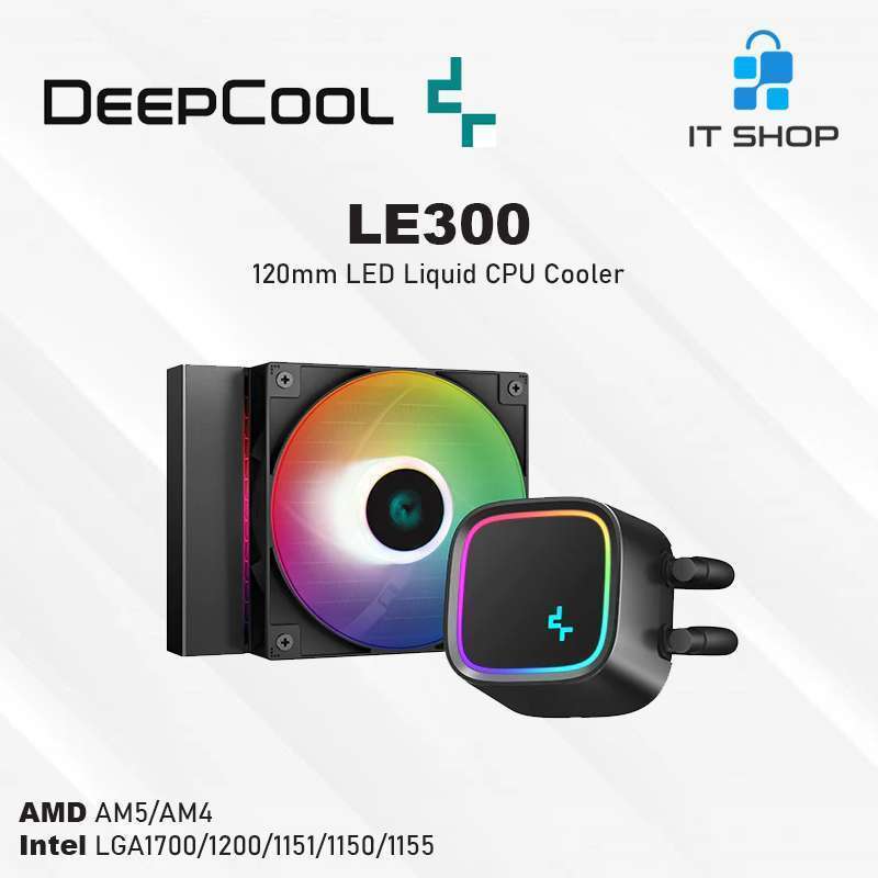 Promo DeepCool LE300 120mm LED Liquid CPU Cooler Diskon 7% di Seller ...