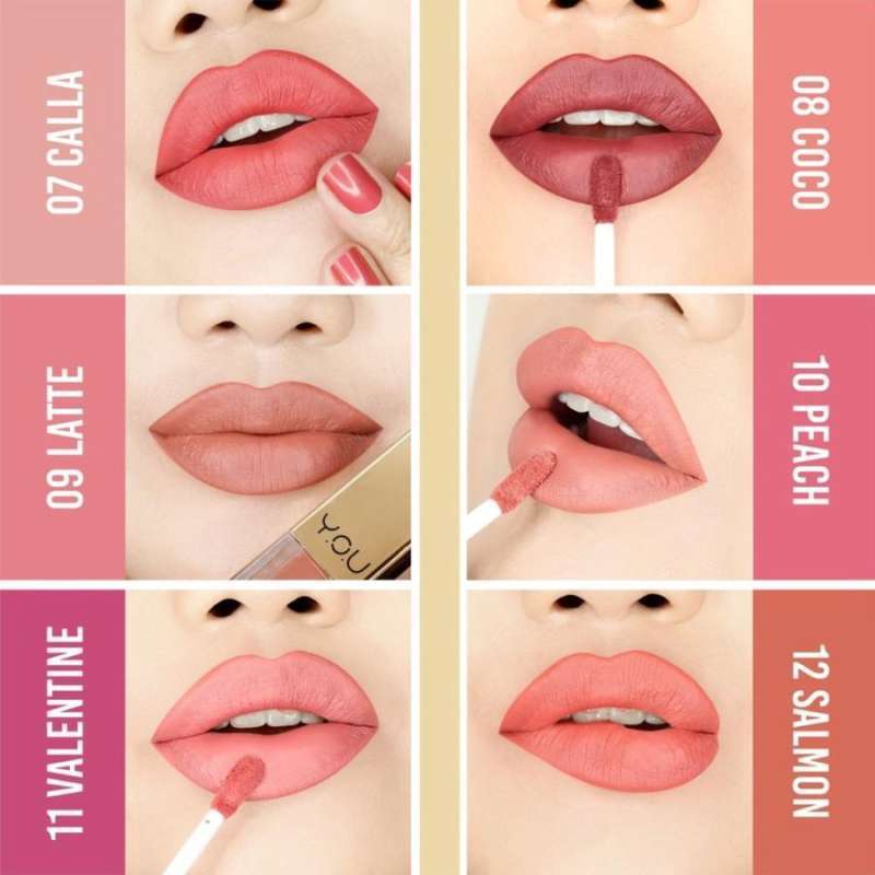 Jual You The Gold One Rouge Velvet Lip Cream Di Seller ...