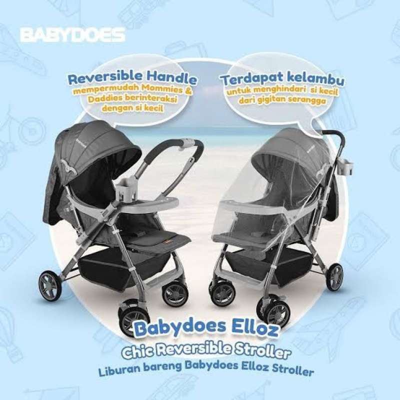 Promo BABYDOES STROLLER ELLOZ CH-SN324 Diskon 5% di Seller Mom&Child ...