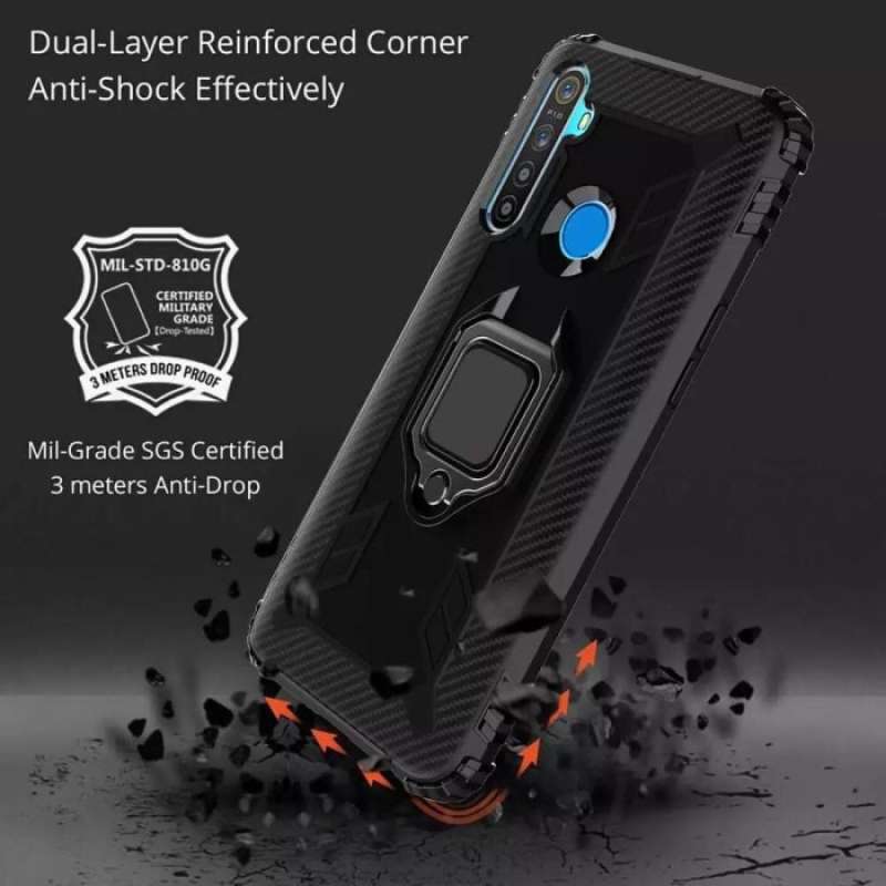 Promo xiaomi redmi note 8 pro ultimate rugged original stand armor hard case Diskon 18% di ...