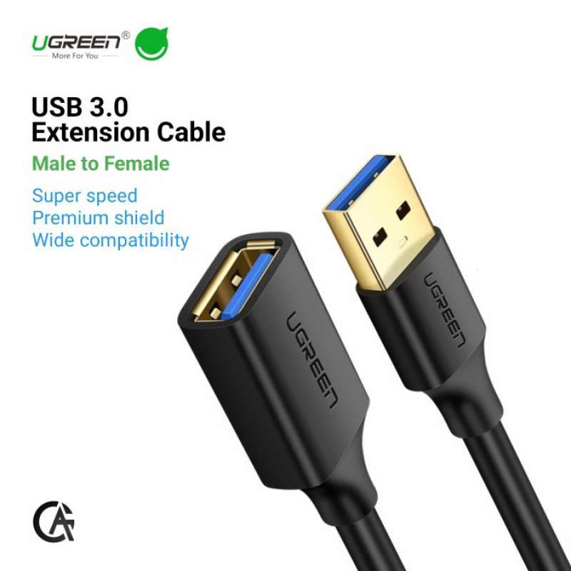 Promo Ugreen Kabel Extension Usb 3.0 Male To Female Super Speed 5Gbps ...