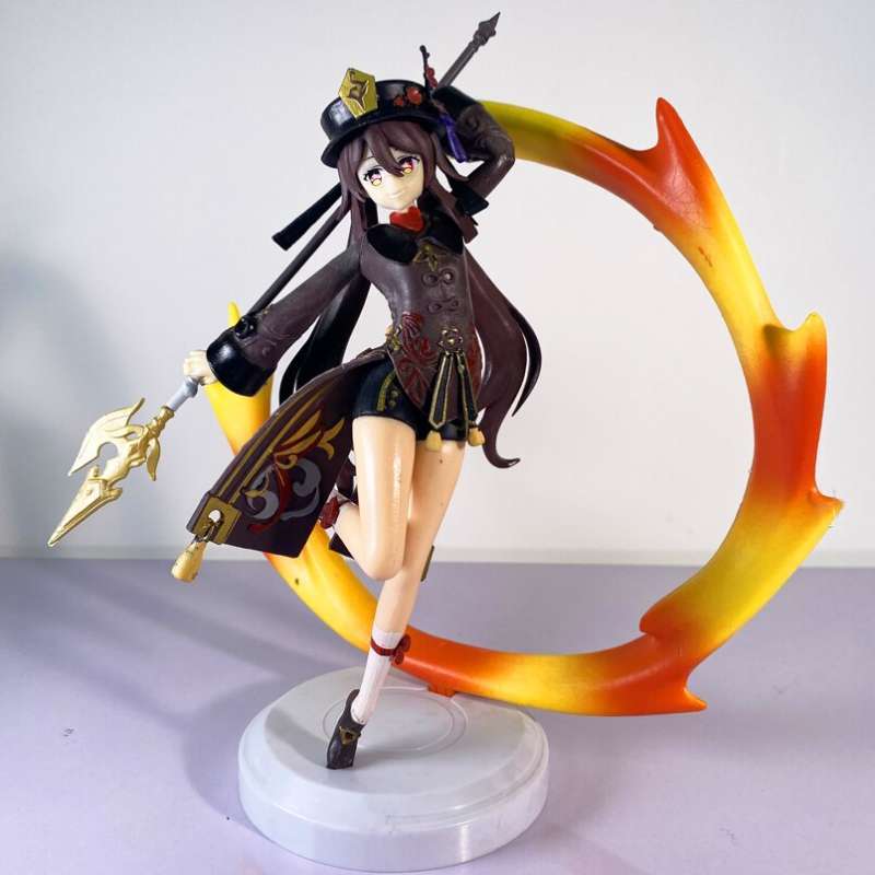 Promo 24cm Genshin Impact Hu Tao Figure Genshin Impact Klee Action ...