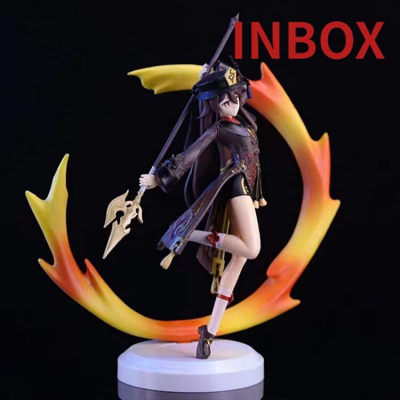 Promo 24cm Genshin Impact Hu Tao Figure Genshin Impact Klee Action ...