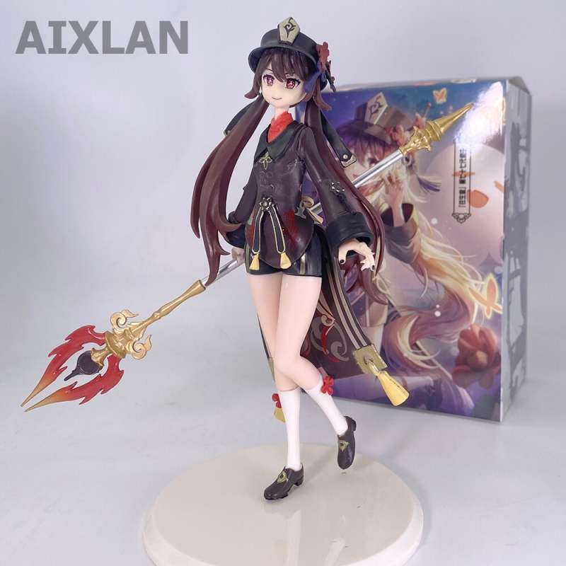Promo 24cm Genshin Impact Hu Tao Figure Genshin Impact Klee Action ...