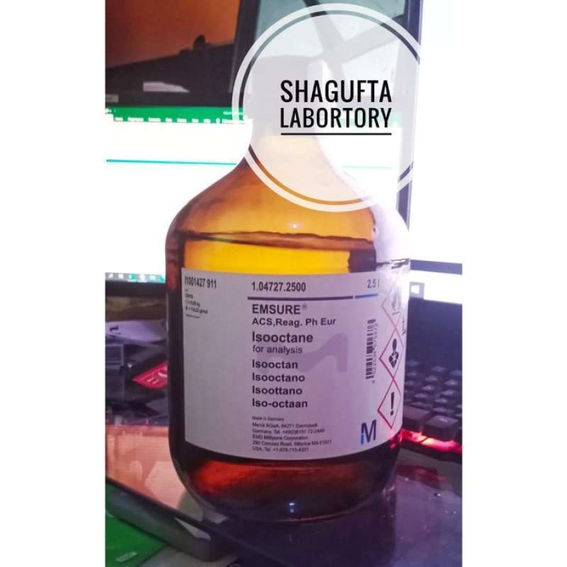 Promo Isooctane 500Ml Merck 104727 / C8H18 / Isooktana Pro Analis ...
