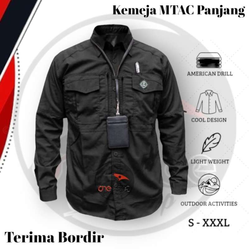 Jual New Product Kemeja Tactical M-tac Tangan Panjang/mtac/kemeja ...