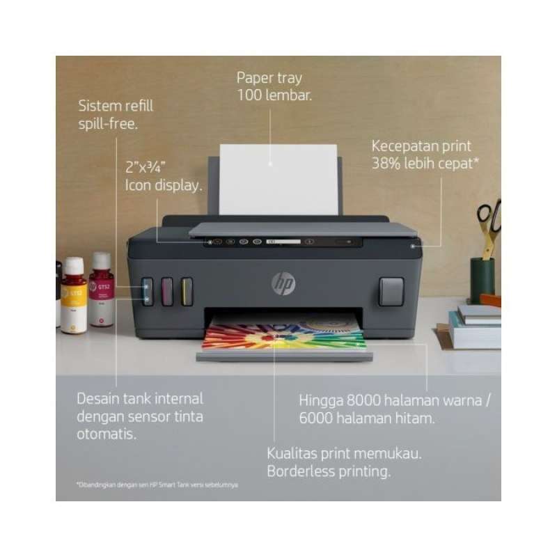 Jual HP Smart Tank 515 Wireless All In One Printer HP 515 HP515 Ink ...