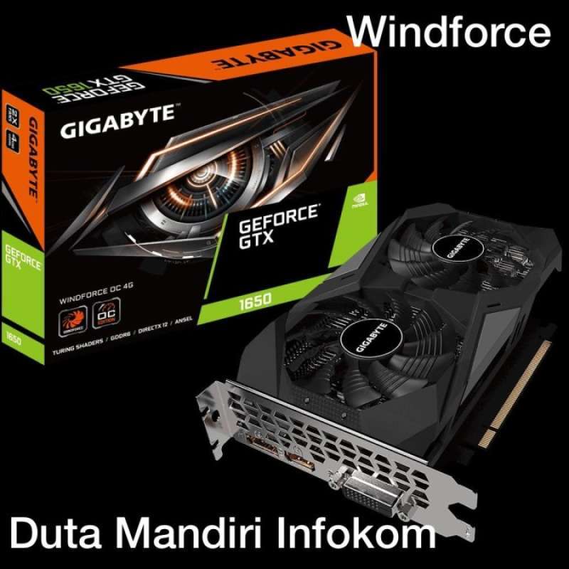Promo Gigabyte Geforce Gtx 1650 Windforce Oc 4gb Gddr6 128bit - Dual Fan Diskon 23% Di Seller ...