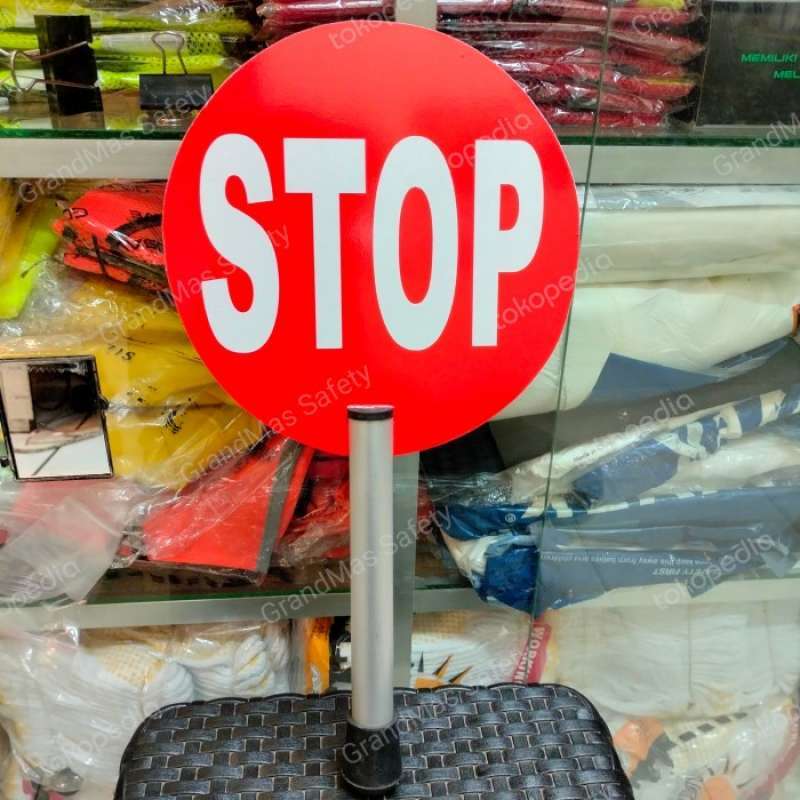 Jual Rambu Lalu Lintas Stop Tangan - Rambu Gagang Stop Termurah Di ...