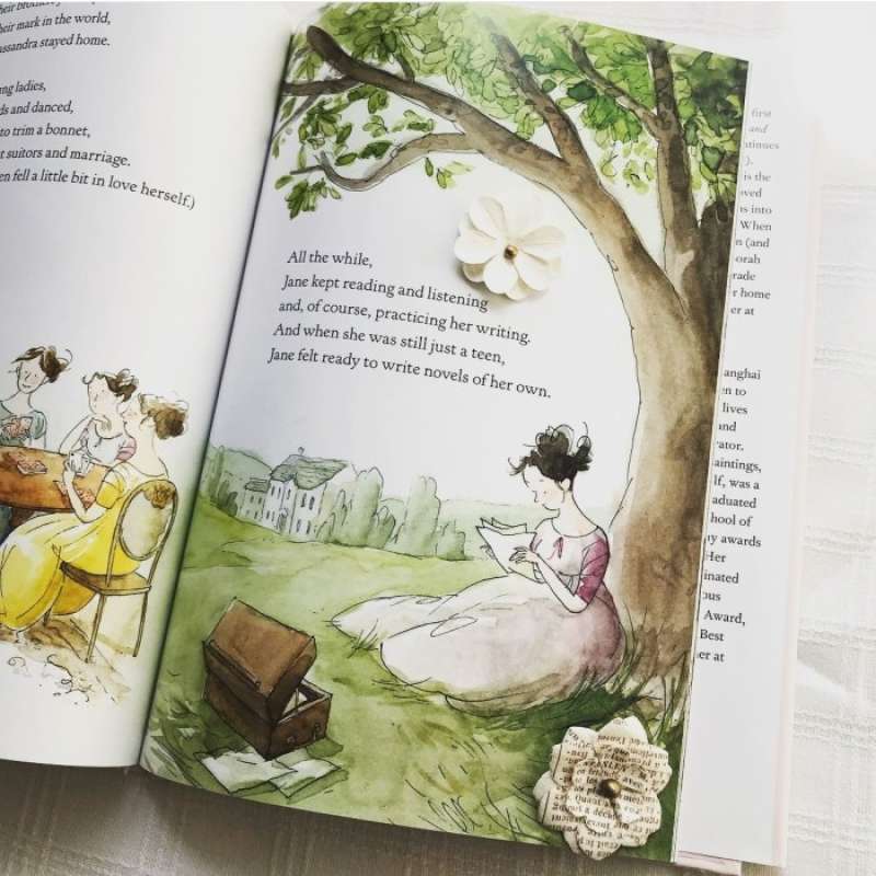 Promo Ordinary, Extraordinary Jane Austen (hc) Deborah Hopkinson Qin ...