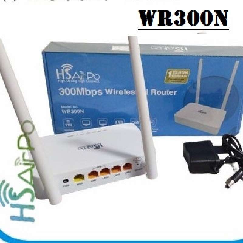 Jual HS AIRPO WR300N 300Mbps WIRELESS N ROUTER di Seller Citi Network ...