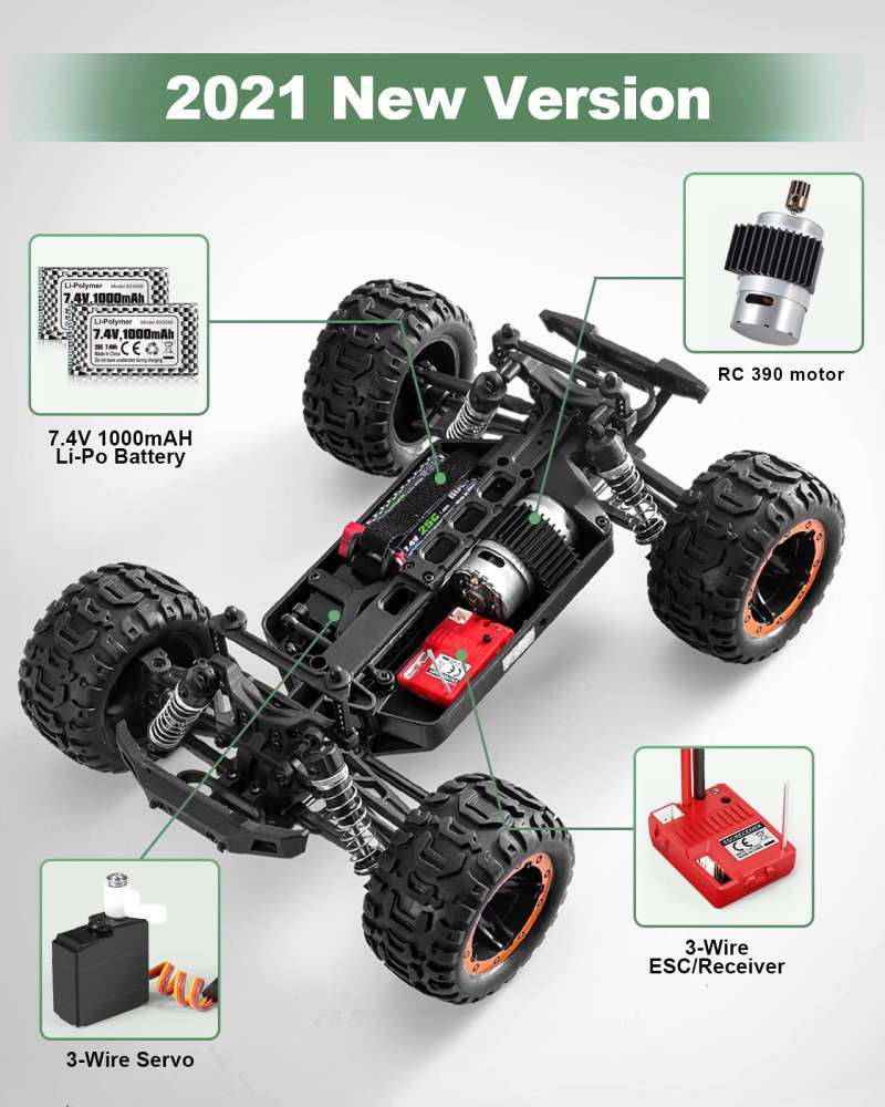 Promo HAIBOXING RC Cars 16889, 1:16 Remote Control Car for Adults, High ...