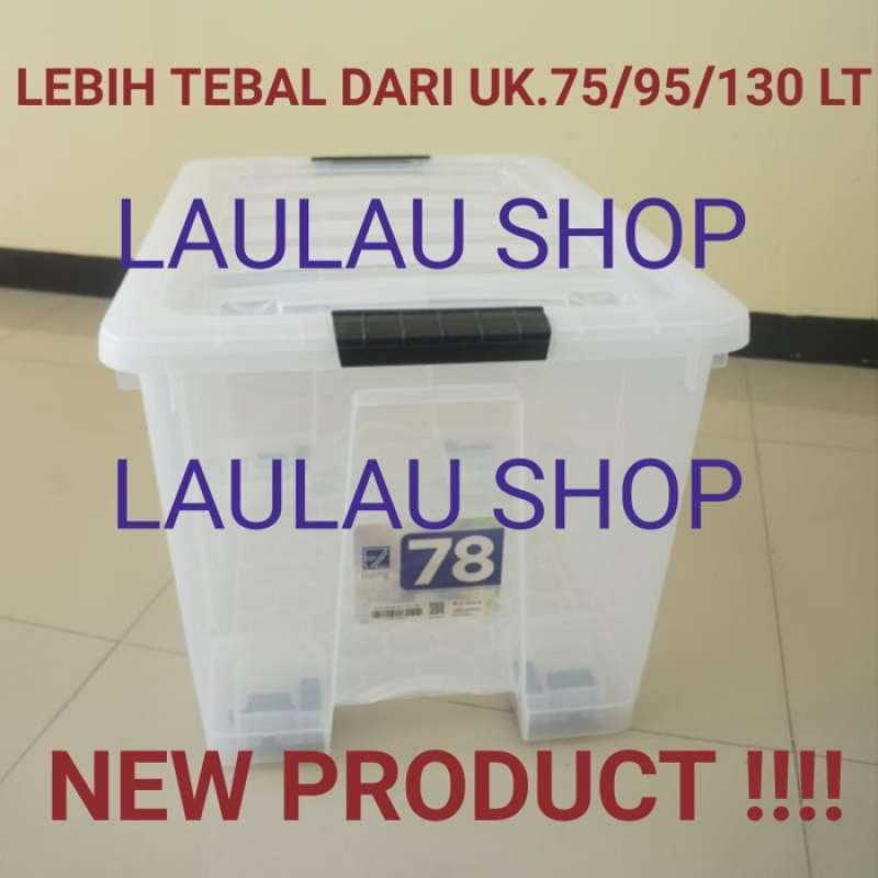 Promo Storage Box Container Cb 75 Liter Ezy Bening Kontainer Real Rak ...