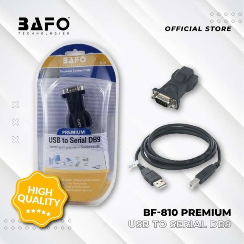 Promo Usb To Serial Bafo Bf-810 / Bf810 Diskon 23% di Seller Shika ...