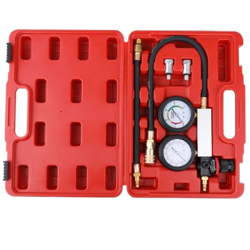 Promo Auto Cylinder Leak Tester Compression Leakage Detector Kit Set ...