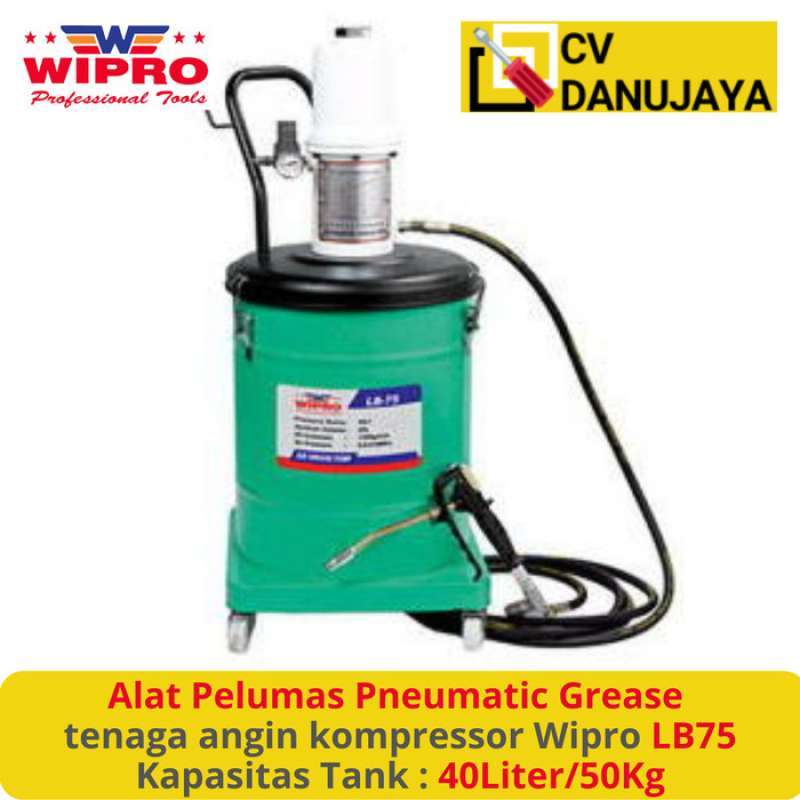 Promo Air Lubricator Grease Mesin Alat Pelumas Oli Gemuk 50Kg Wipro Lb ...