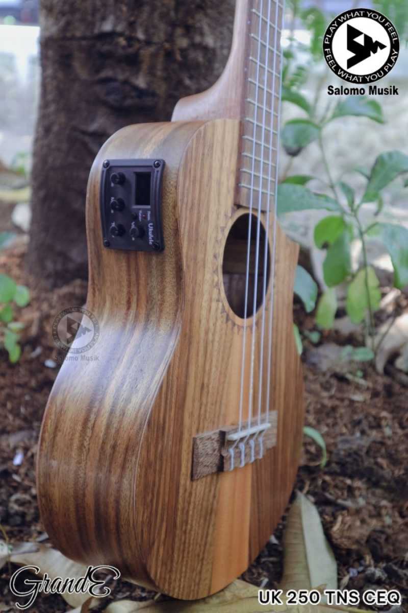 Promo Ukulele Elektrik Grande Tenor Uk250t Nsc Eq + Softcase Diskon 23% ...