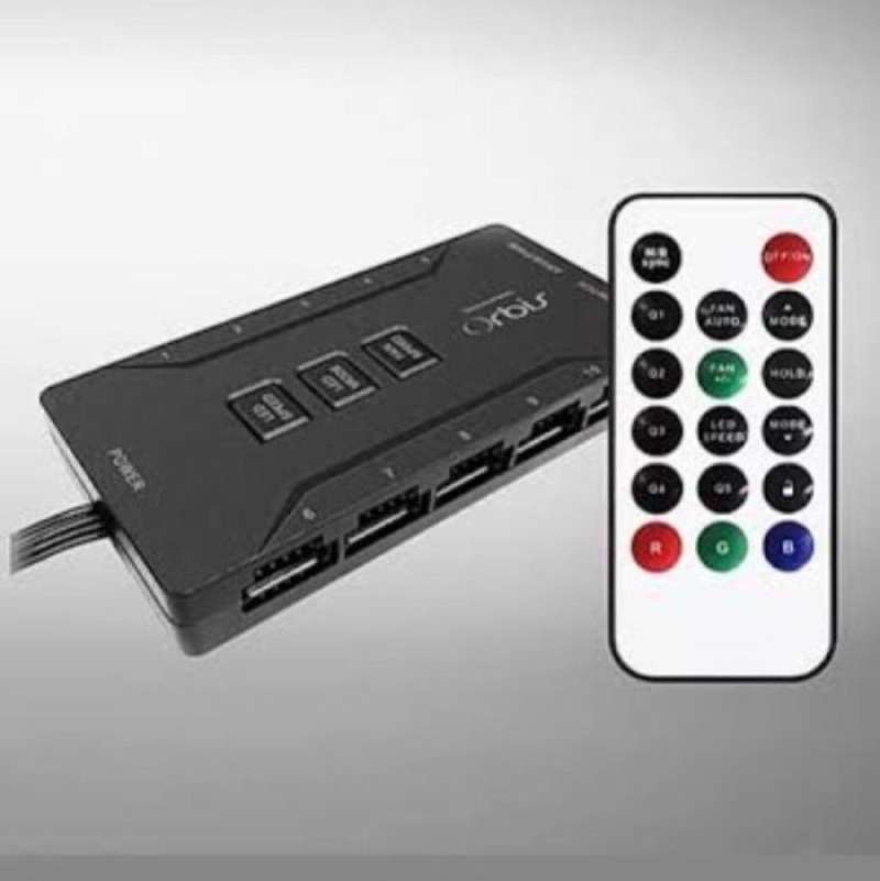 Promo Tecware Orbis Controller Hub Pwm Argb For Fan - Controller Diskon ...