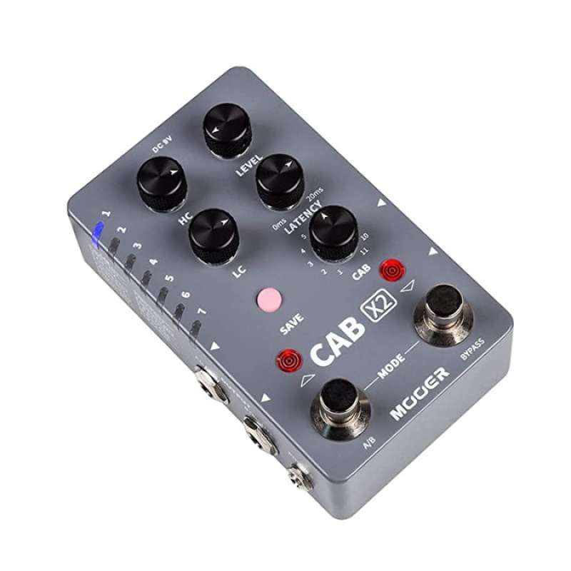 Promo Mooer Cab X2 Dual Footswitch Cab Sim IR Loading Stereo Cab ...