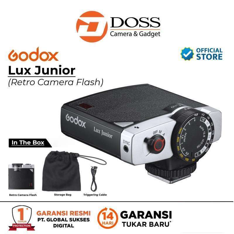 Promo Godox Lux Junior Retro Camera Flash - Godox Lux Junior Diskon 5% ...