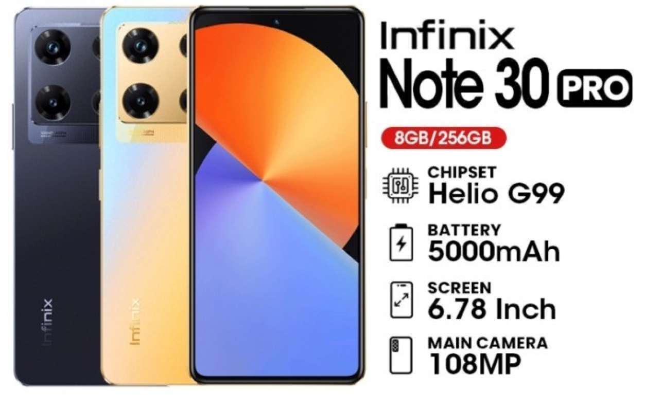 Jual Infinix Note 30 Pro Ram 8/256 Gb Garansi Resmi 1 Tahun Bisa ...