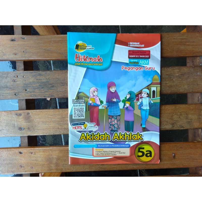 Jual Buku Pegangan Guru (PG) Akidah Akhlak Kelas 1 2 3 4 5 6 Hikmah Ganjil 2023 - Kelas 5 di ...