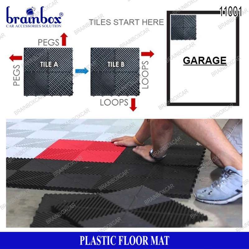 Promo Tikar Alas Lantai Kisi Kisi Plastik Garasi Plastic Splicing ...