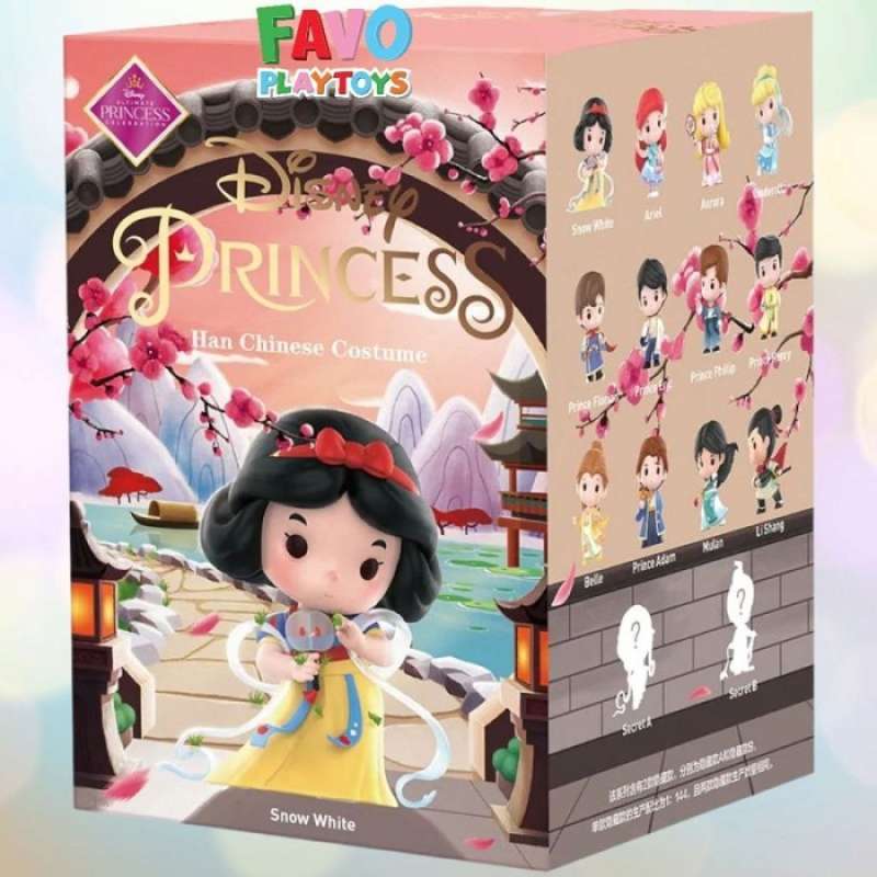 Promo Pop Mart Disney Princess Han Chinese Costume Series Blindbox ...