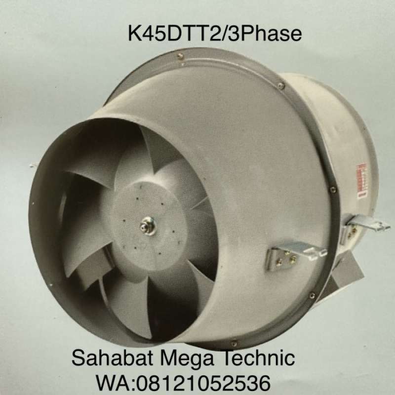 Promo Compact Axial Flow Fan KDK K45DTT2/16(3Phase) Diskon 23% di ...