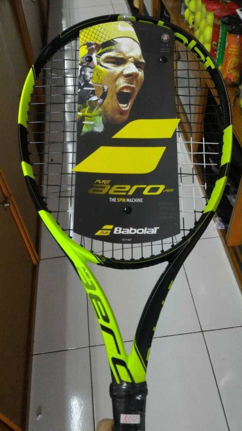 Jual Raket Tenis Junior BABOLAT PURE AERO 25 NADAL JR FULL CARBON di ...