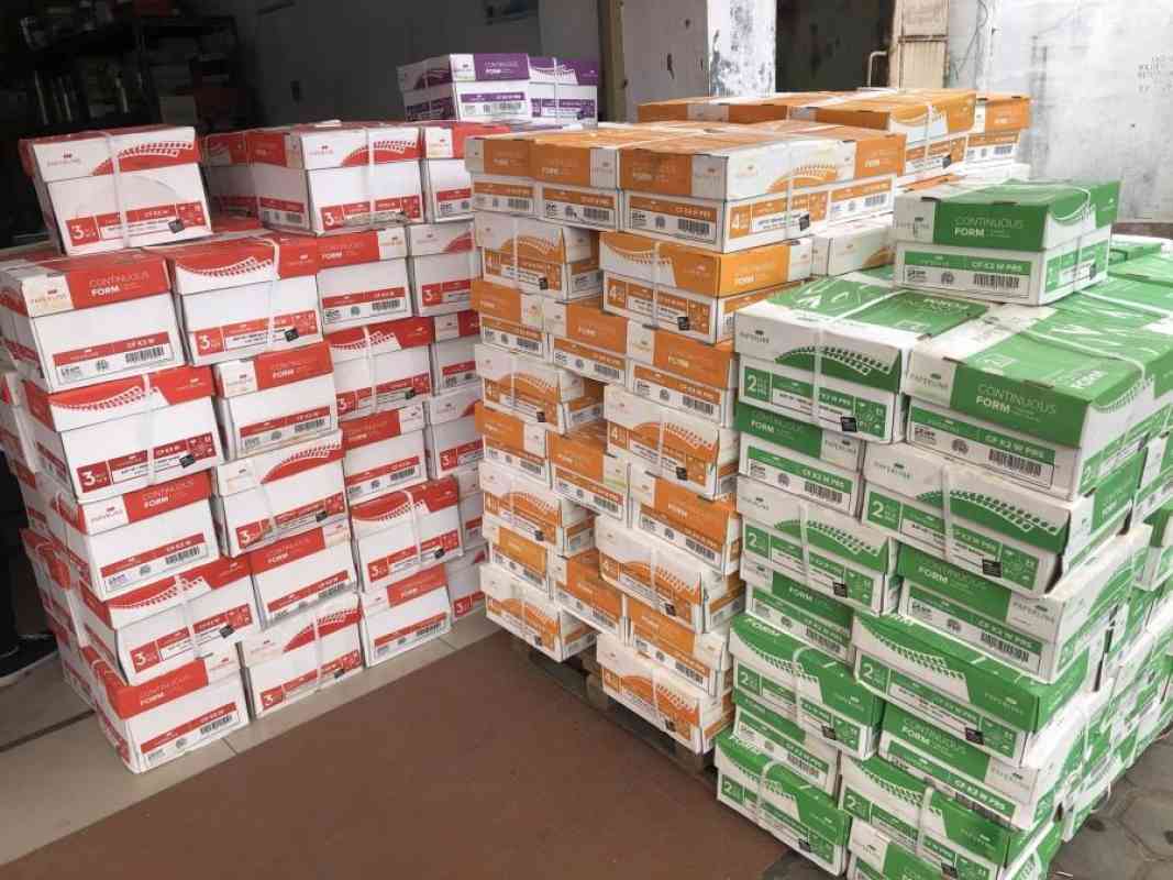 Jual Continuous Form 3 Ply Prs Kertas Komputer Paperline K3 Prs Di ...