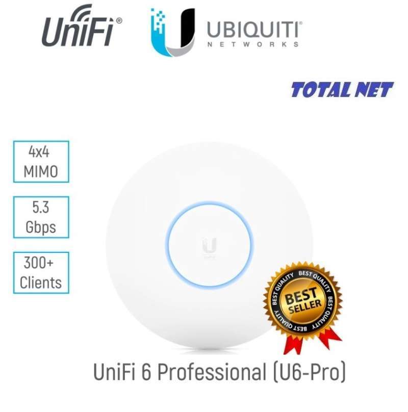 Jual Ubiquiti Unifi U6-PRO Acccess Point WiFi 6 ubiquity UBNT U6 PRO di Seller Total Net ...