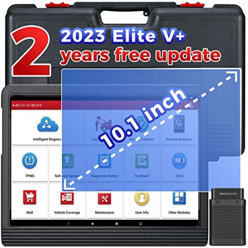 Promo LAUNCH X431 Scanner V+ PRO 4.0, All System Bi-Directional Scan ...