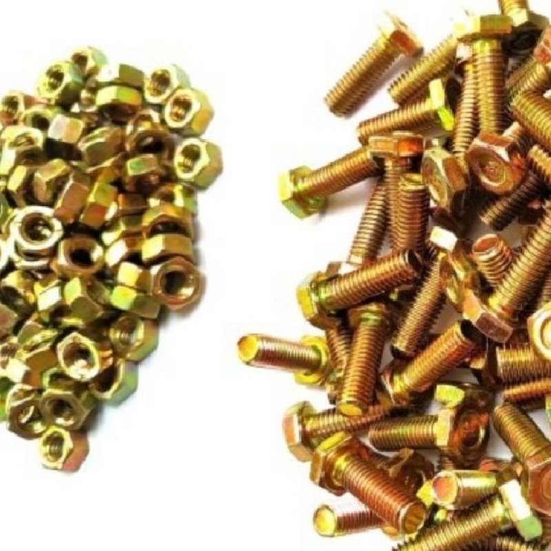 Jual Baut Mur Hex 8 X 40 Baut Sekrup Skrup Mur Besi Serbaguna Grosir ...