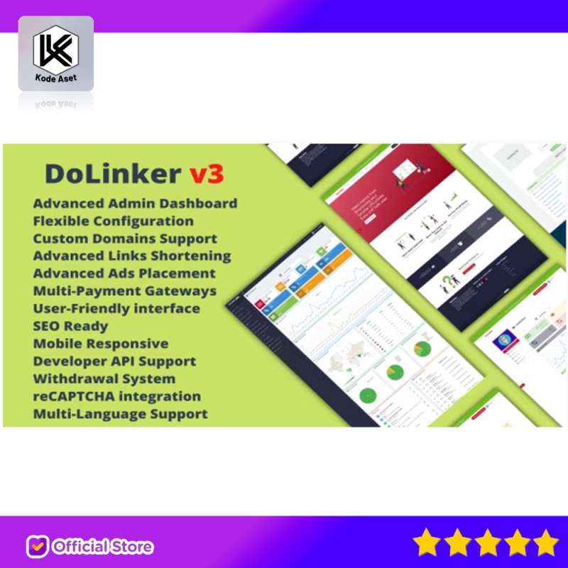 Promo SOURCE CODE APLIKASI DOLINKER - ULTIMATE URL SHORTENER PLATFORM. BY KODEASET Diskon 98% di ...