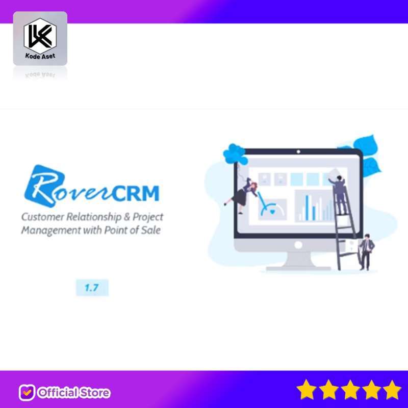 Promo SOURCE CODE APLIKASI ROVERCRM - CUSTOMER RELATIONSHIP AND PROJECT MANAGEMENT SYSTEM BY ...