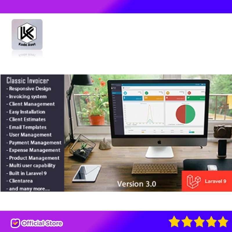 Promo SOURCE CODE APLIKASI CLASSIC INVOICER BY KODEASET Diskon 98% di ...