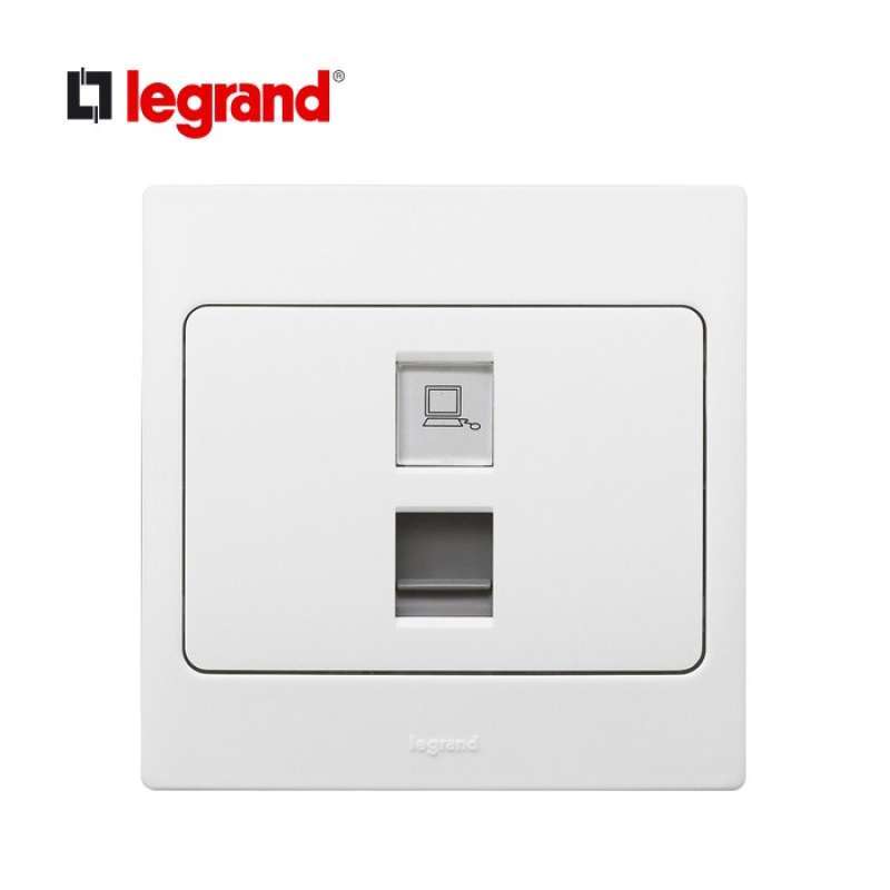 Promo Legrand Socket Data Mallia RJ45 Cat5 - Putih Diskon 17% di Seller ...