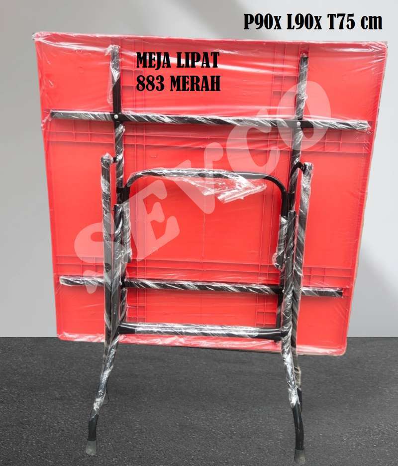 Jual Meja Lipat/meja 883 Merah & Maron /meja Sembahyang/meja Jualan ...