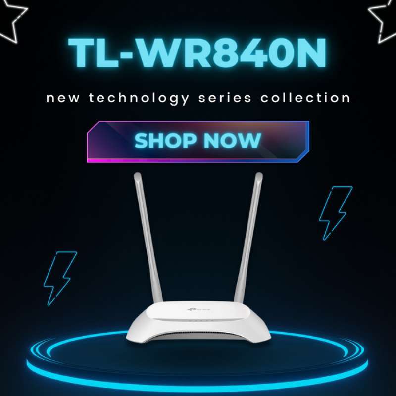 Promo Tp-link Tl-wr840n 300mbps Wireless N Router Repeater Access Point ...