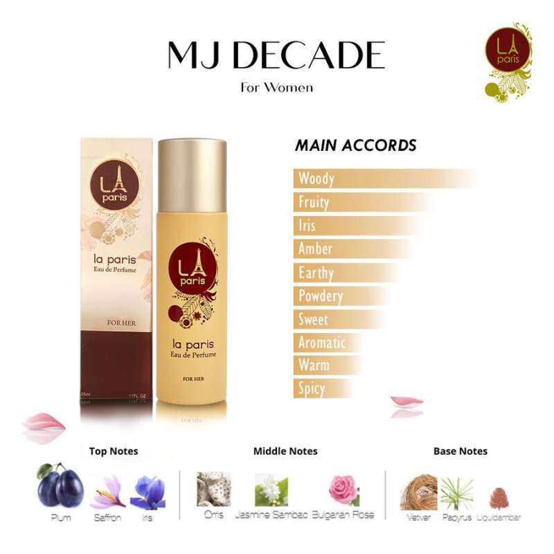 Jual La Paris Parfum Mj Decade Di Seller La Paris Store Official Store ...