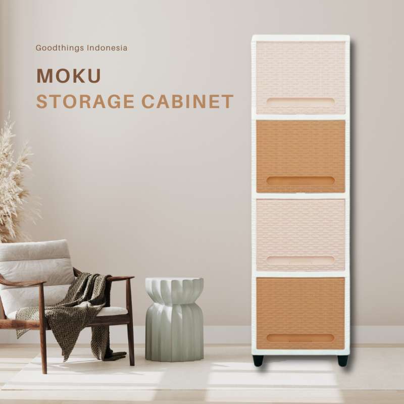Jual Goodthings MOKU Storage Cabinet Lemari Plastik Portable ...