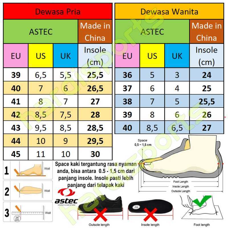 Promo Astec Grimm Walking Ascfwm2ww2gr Sepatu Running Pria Diskon 52% ...