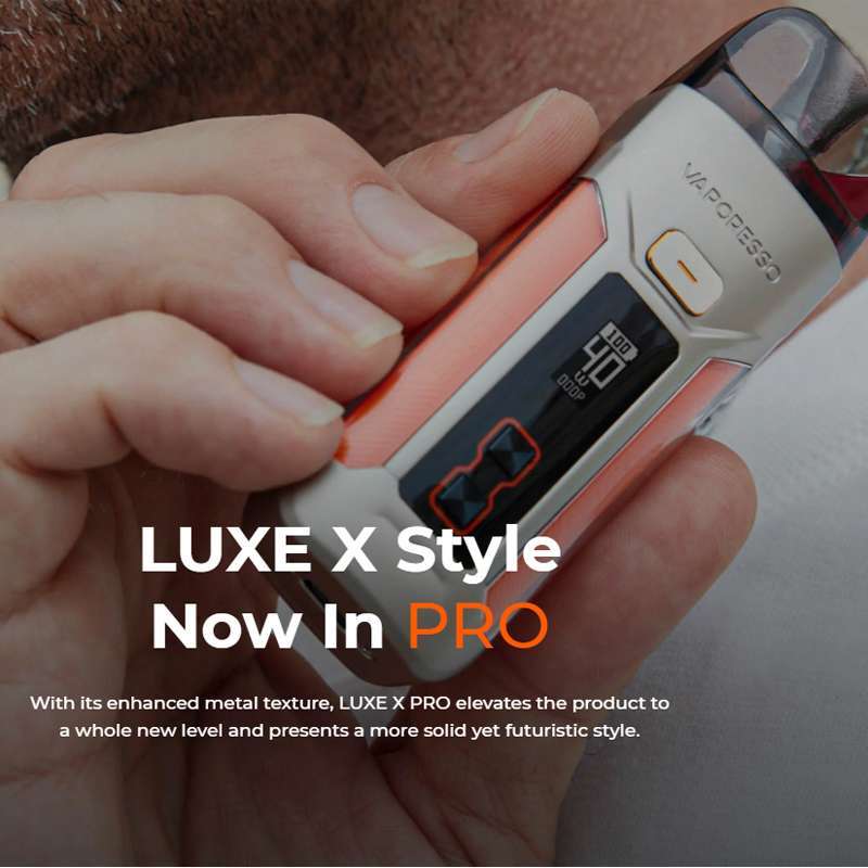 Promo Vaporesso Luxe X Pro Mod Kit 1500mah 40w 100% Original Diskon 6% ...
