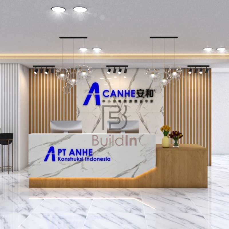 Promo Meja Resepsionis Premium Custom | Reception Desk Premium Diskon ...