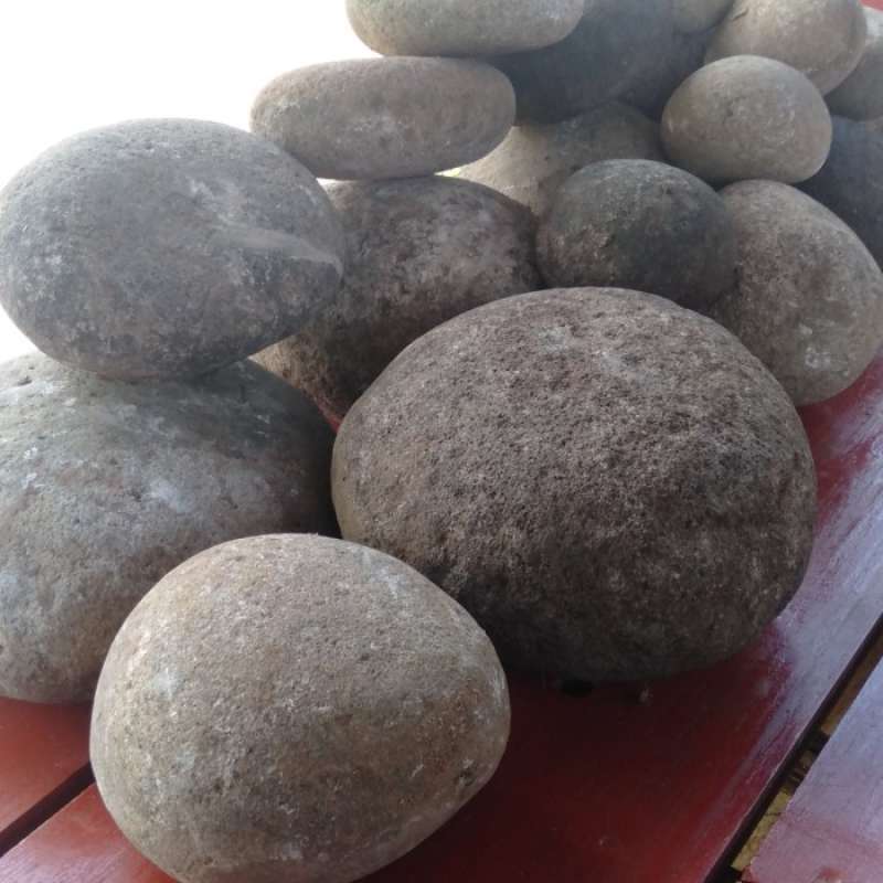 Jual Batu Kali Super Jumbo Diameter 30cm - Batu Alam Hiasan Taman ...