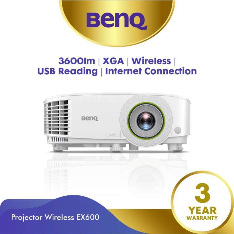 Promo Benq Projector Wireless Ex600 3600lm Xga Meeting Room Smart ...