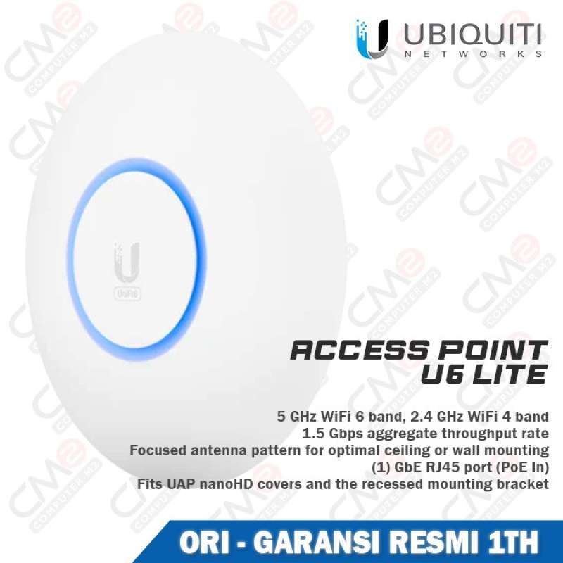 Promo Ubiquiti Unifi U6-Lite Access Point WiFi 6 Diskon 23% di Seller ...