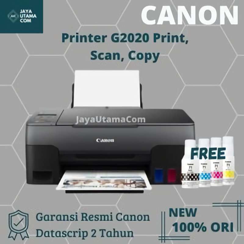 Promo Printer G2020 / Pixma G 2020 (print,scan,copy) Diskon 23% Di ...