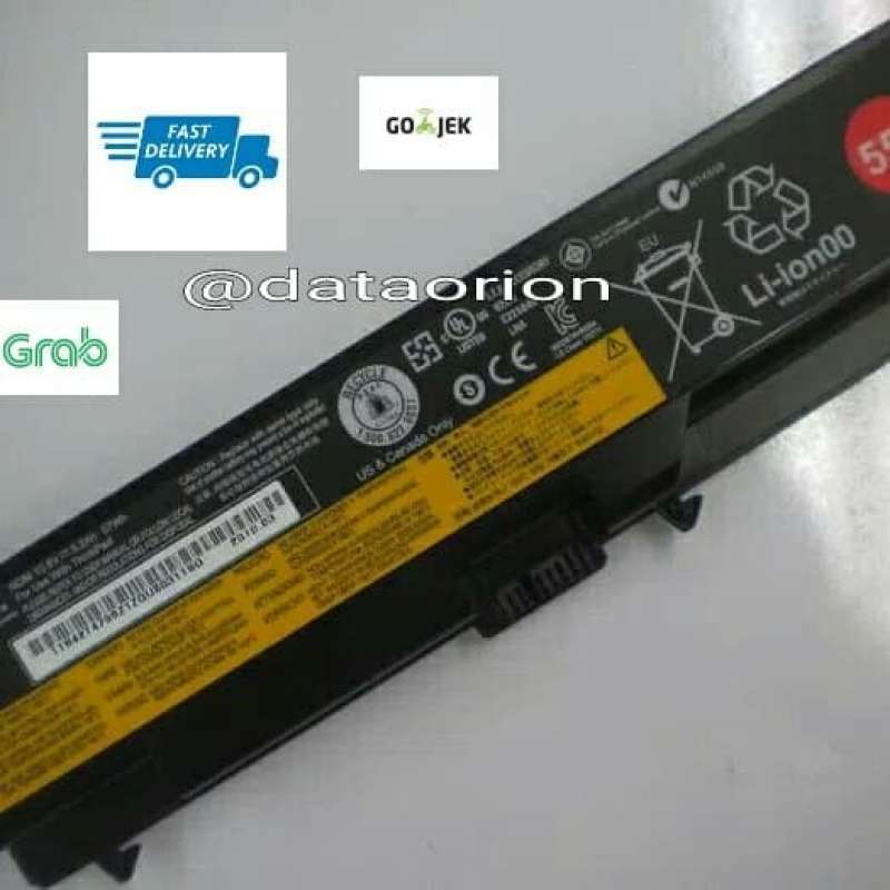 Promo Original Baterai Batrei Battery Lenovo Thinkpad L510 L512 L410 ...